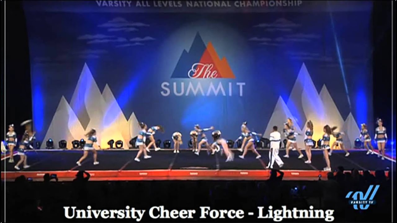 The Summit 2014 - University Cheer Force Lightning LJ4 - Day 1 - YouTube