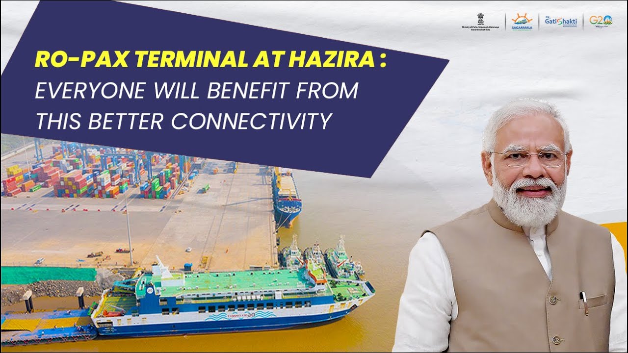 Ro-Pax terminal at Hazira || Everyone will benefit from this better ...