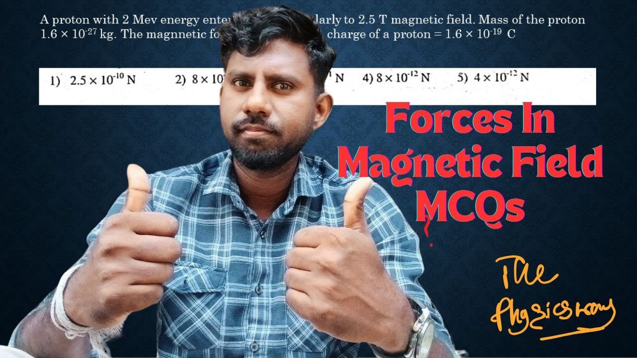 Magnetic Field Force MCQ Questions Advanced Level Physics - YouTube