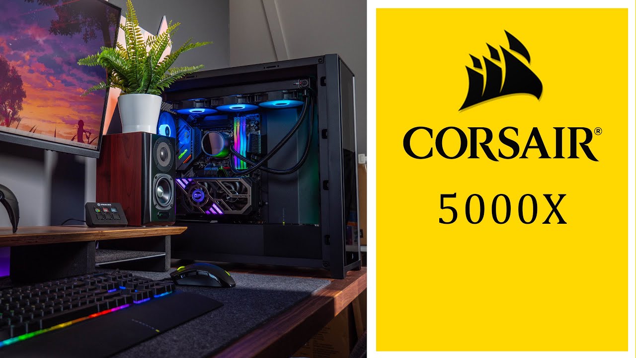 CORSAIR 5000X - PC Build - YouTube