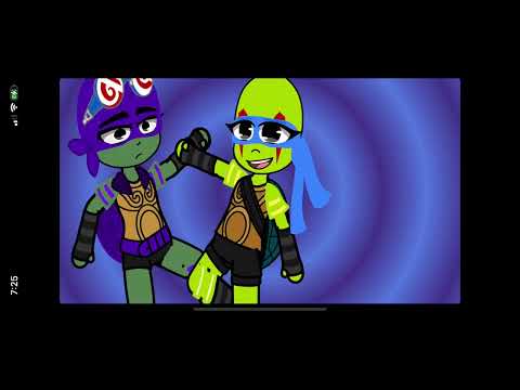 Two by two- Disaster twins ROTTMNT (BROTHERLY LOVE) - YouTube