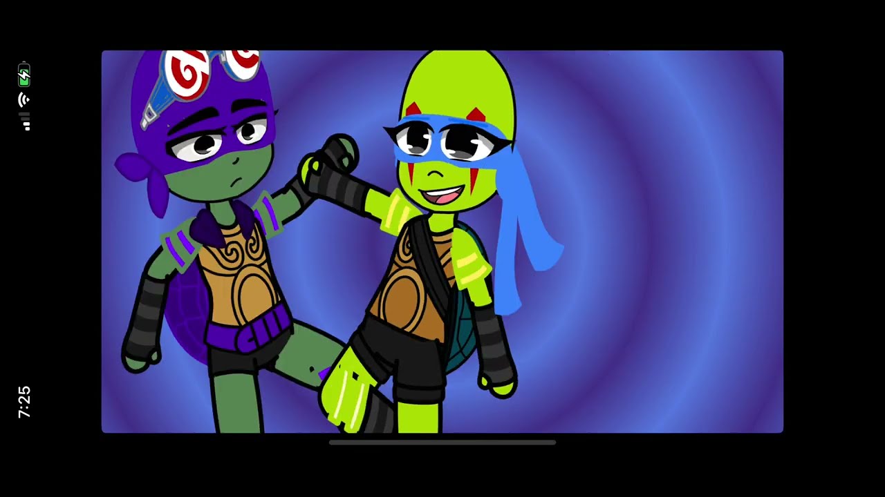 Two by two- Disaster twins ROTTMNT (BROTHERLY LOVE) - YouTube