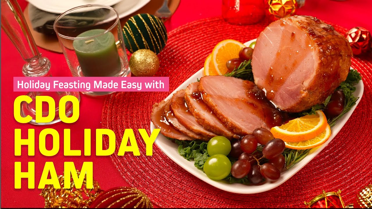 Holiday Feasting Made Easy with CDO Holiday Ham - YouTube