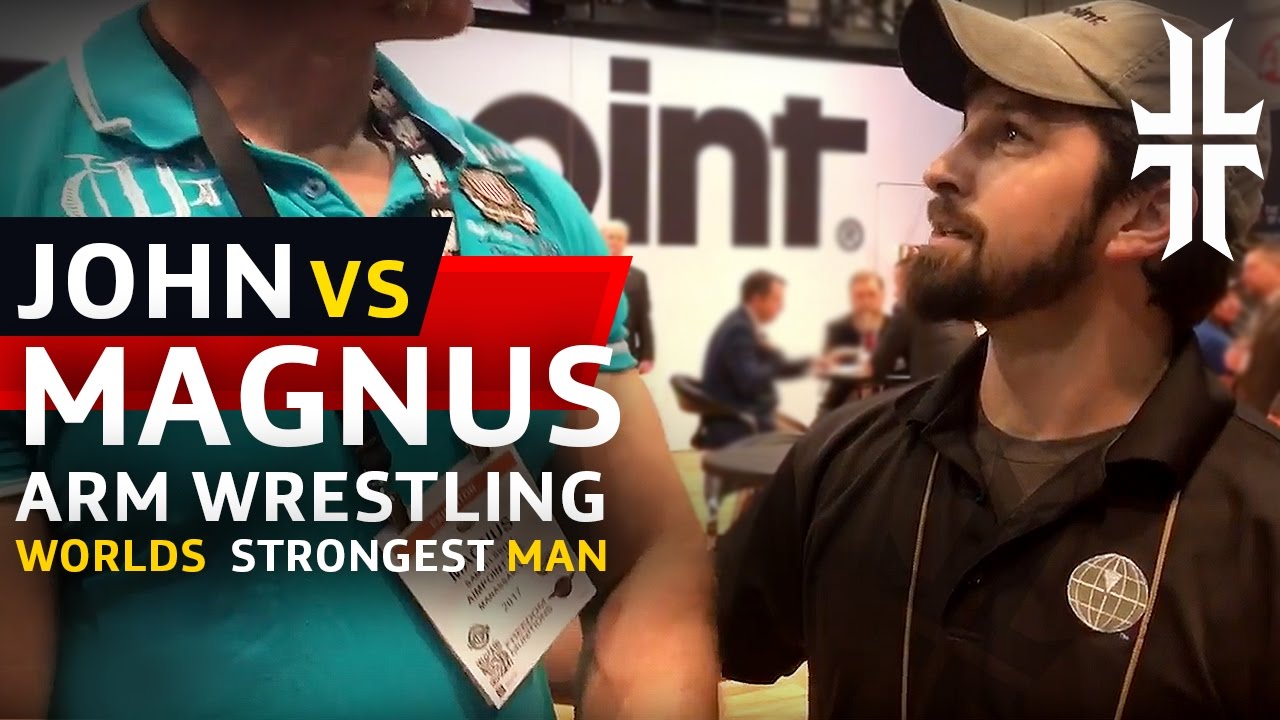Arm Wrestling the World's Strongest Man - YouTube