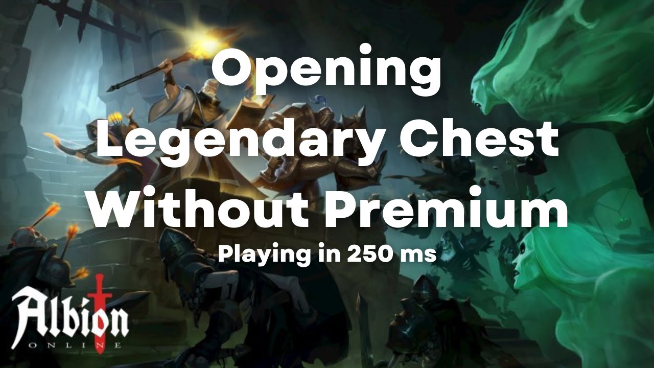 Albion Online - Opening Legendary Chest Without Premium - YouTube