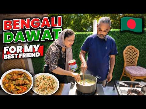 A Cozy Bengali Dawat 🇧🇩 | Cooking for My Best Friend