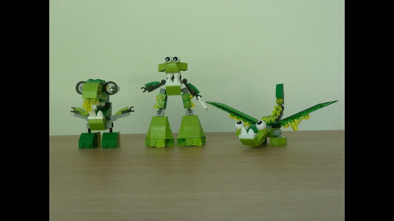 LEGO MIXELS SERIES 6 GLORP CORP Dribbal Gurggle Slusho Glorp Corp Max ...