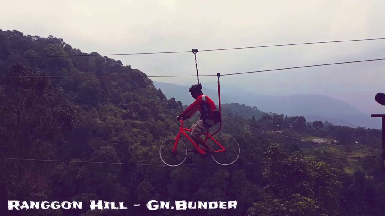Gowes Wisata ke Ranggon Hill - Gn. Bunder ( Bogor ) - YouTube