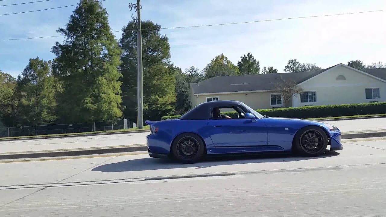 AP1 S2000 Volk CE28s rolling - YouTube