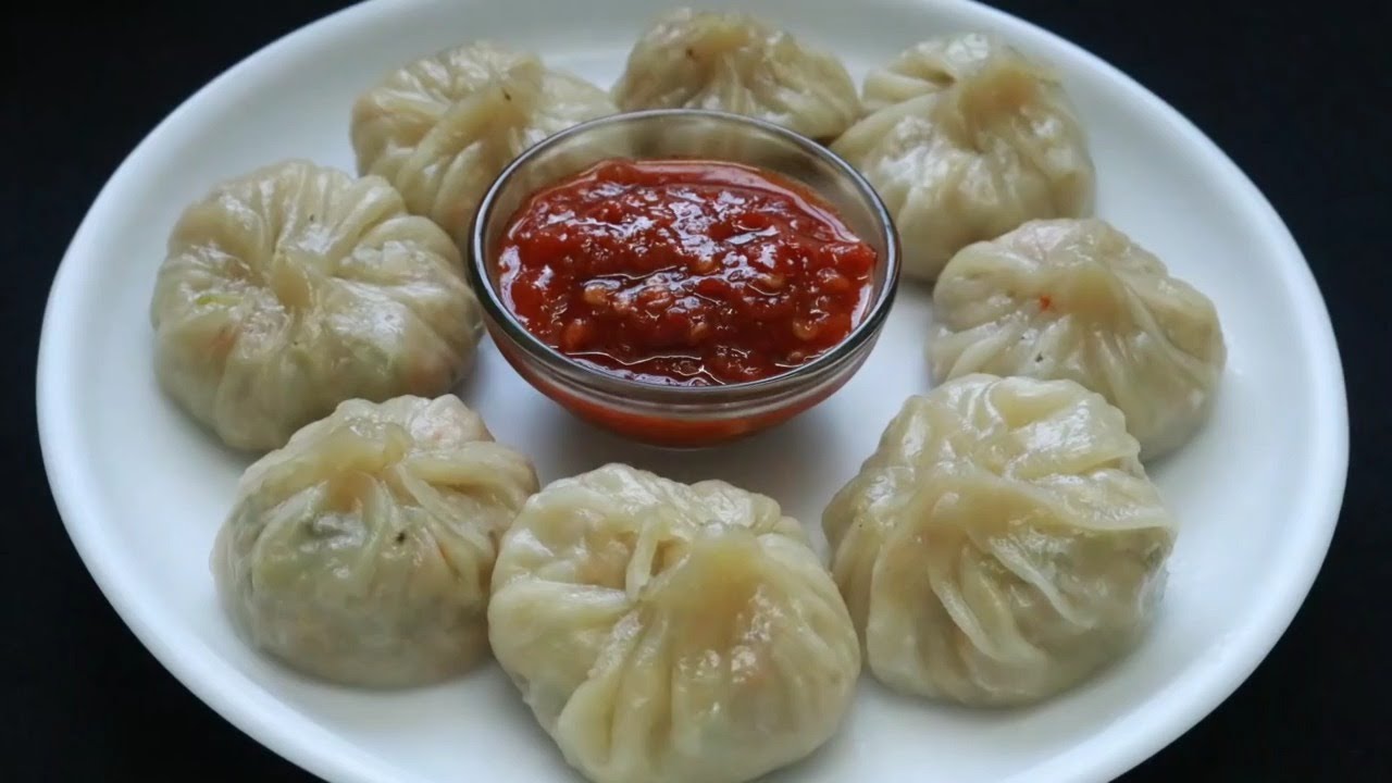 Veg Momos Recipe | मोमोज बनाने की विधि | 4 Easy ways to fold Momo | Veg ...