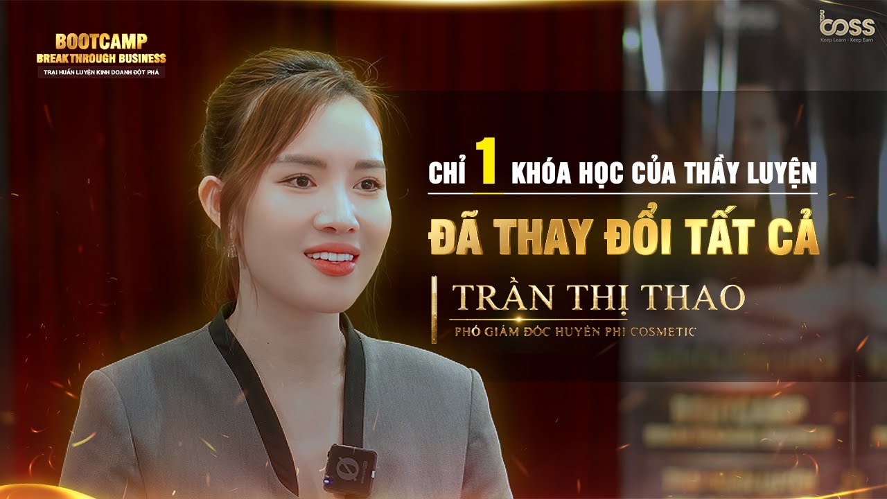 TỪNG CHI HÀNG TỶ ĐỒNG ĐỂ ĐI HỌC nhưng chỉ một khóa học của thầy Luyện đã thay đổi tất cả ...