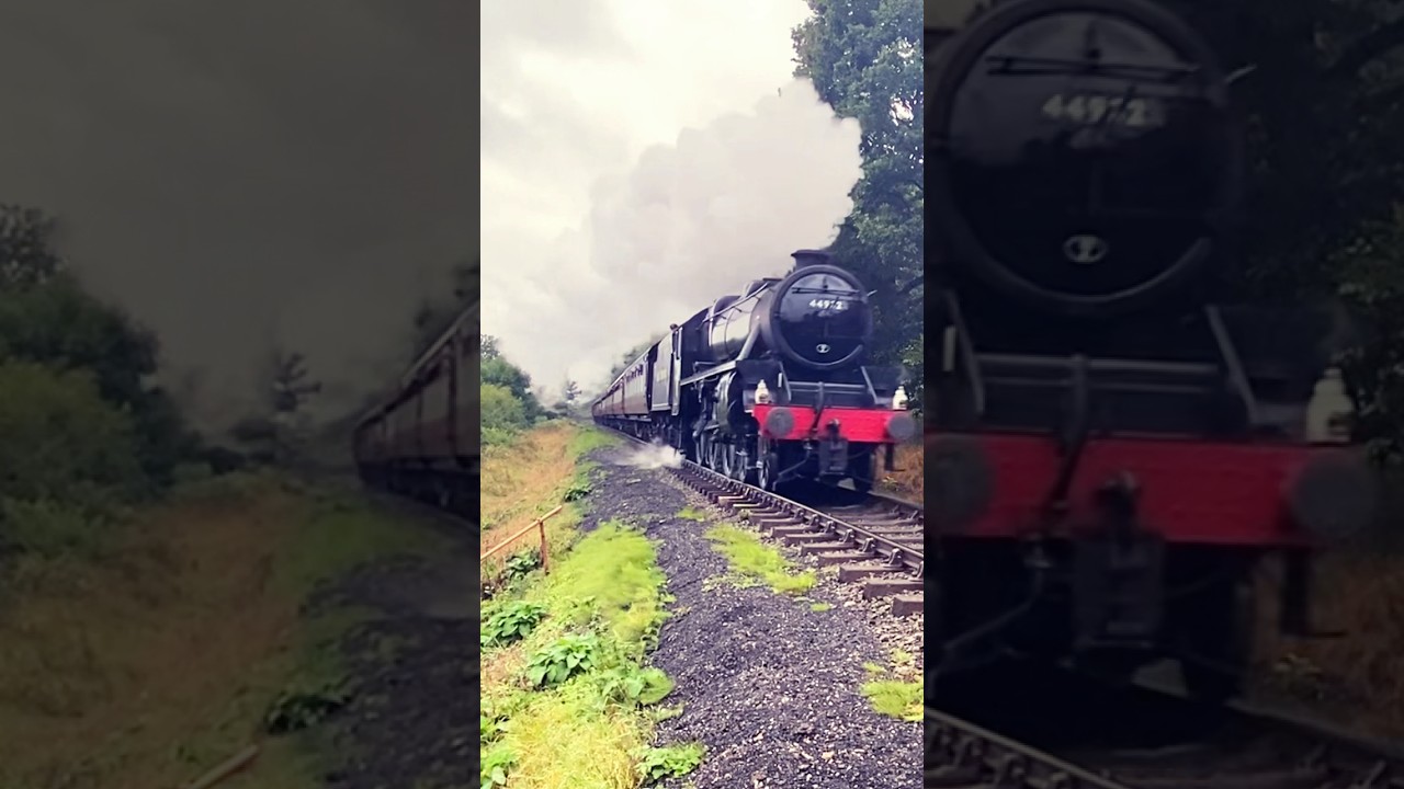 Black Five Steam Engine! - YouTube
