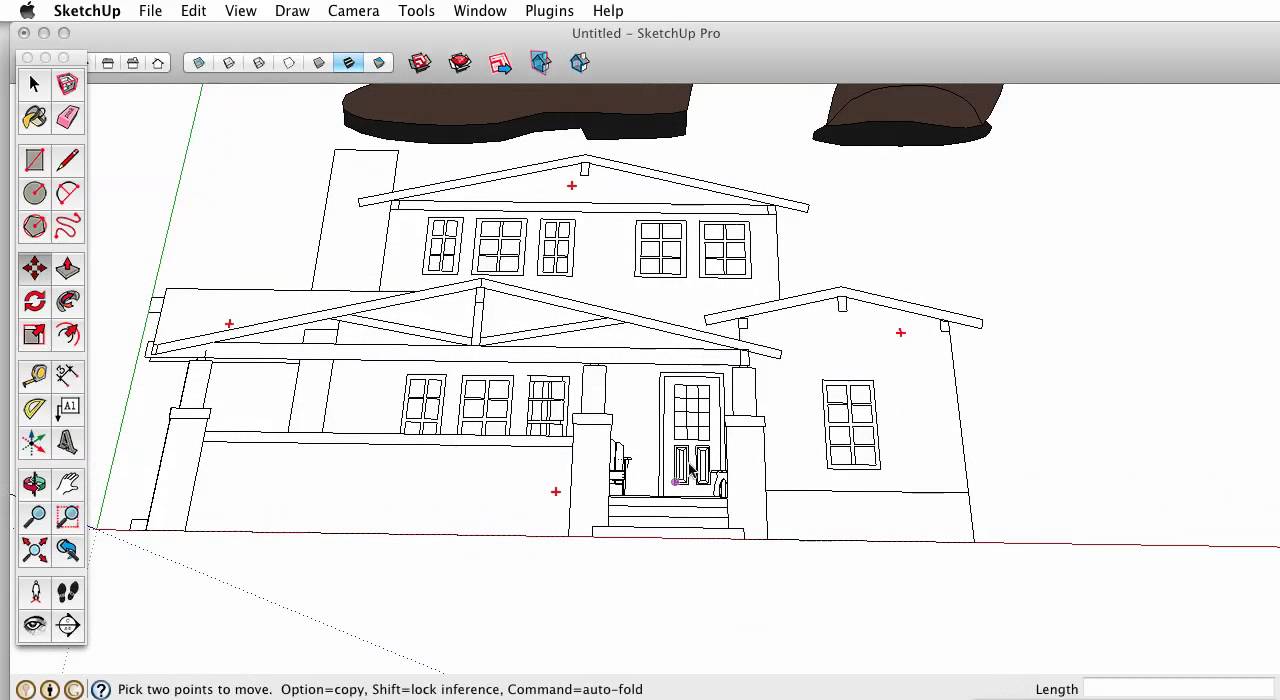 SketchUp How To Scale Model geometry With The Tape Measure Tool YouTube SketchUp How To Scale Model geometry With The Tape Measure Tool YouTube