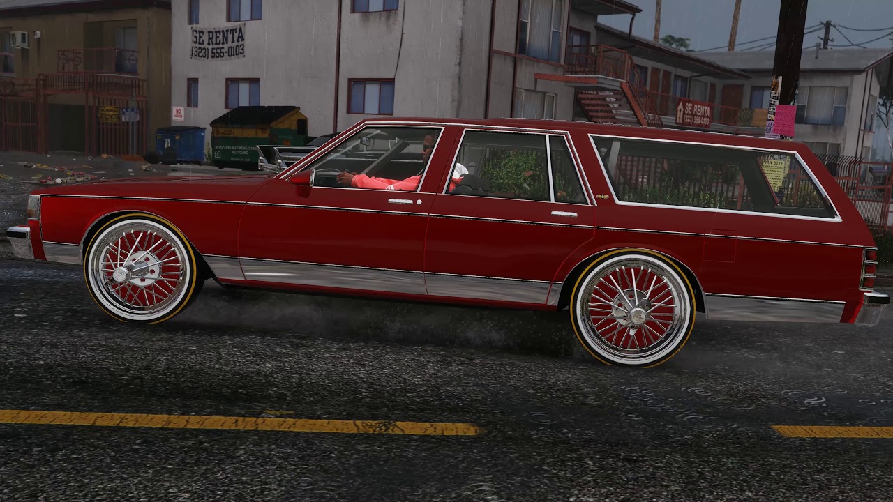 Caprice Classic Station Wagon on Texan Wire Wheels - GTA V SLAB MODS ...