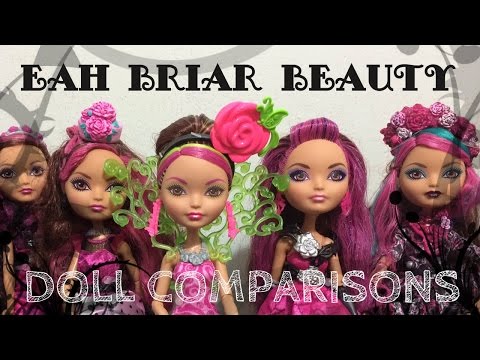 Way Too Wonderland Briar Beauty Review & Spring Unsprung,Thronecoming,Hat Tastic Doll Comparisons
