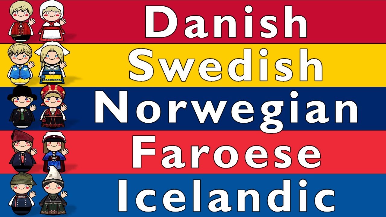 NORTH GERMANIC LANGUAGES - YouTube