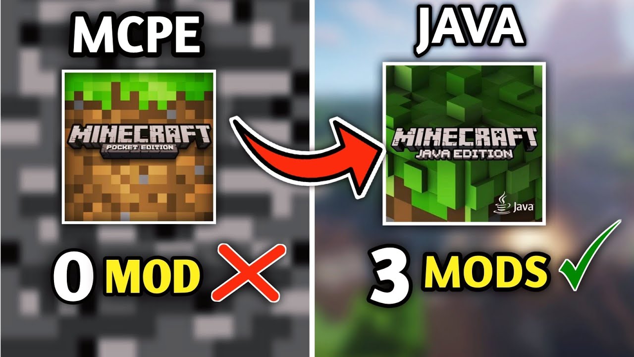 I Installed Top 3 Mods That Turn MCPE Into Minecraft Java Edition || 1. ...