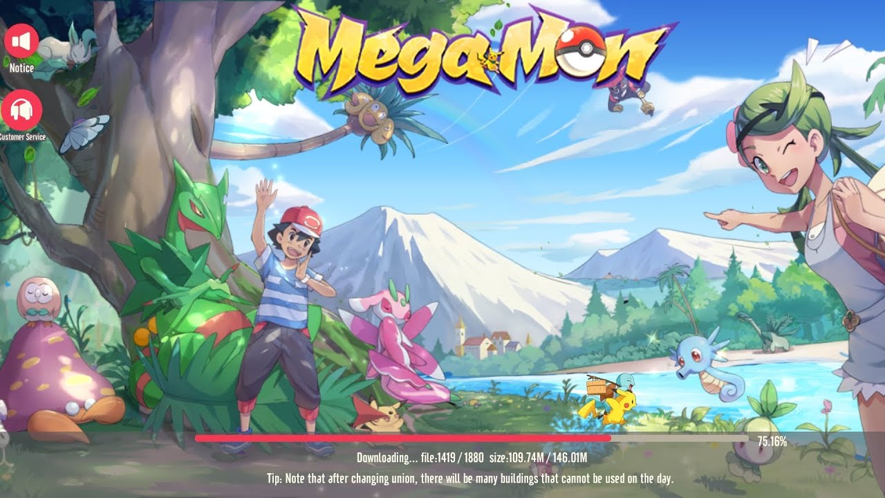 MEGAMON POKEMON NEW GAME || POKEMON GAME || NEW POKEMON DOWNLOAD ...