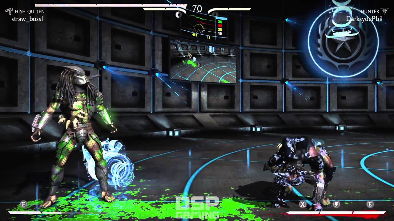 MKX Predator Launch MP gameplay pt2 - The Better Predator (mirror match ...