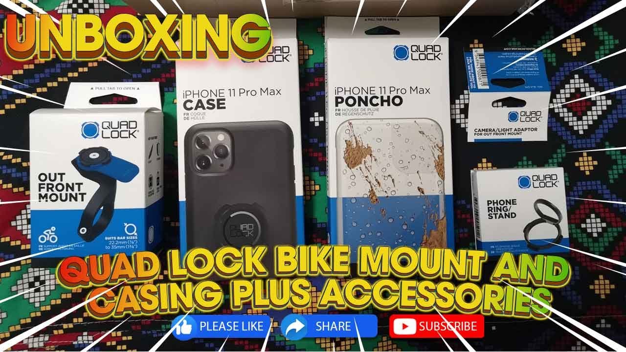 Quad Lock Mounting System ¦ Unboxing and Installation - YouTube