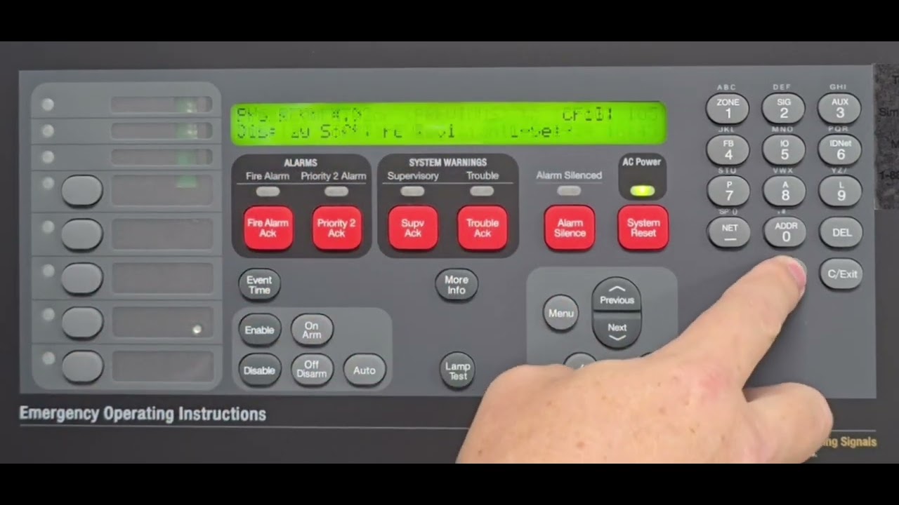 Panel SIMPLEX 4010ES -4100ES, verificacion revision o version del ...