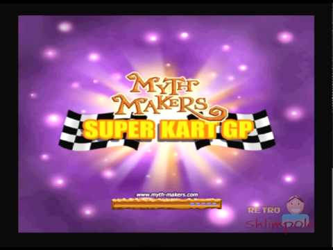 Myth Makers Super Kart GP PS2 Multiplayer Gameplay - with commentary ...
