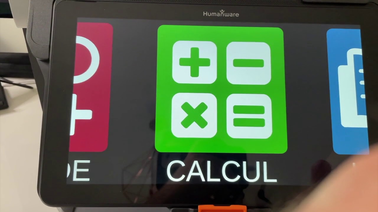 Prodigi Connect 12 Humanware : Tablette Connecté Vocalisé Avec Support ...