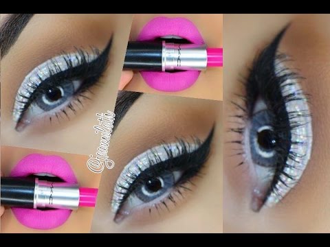 MAQUILLAJE GATUNO SENSUAL CON LABIAL CANDY YUN YUN - YouTube