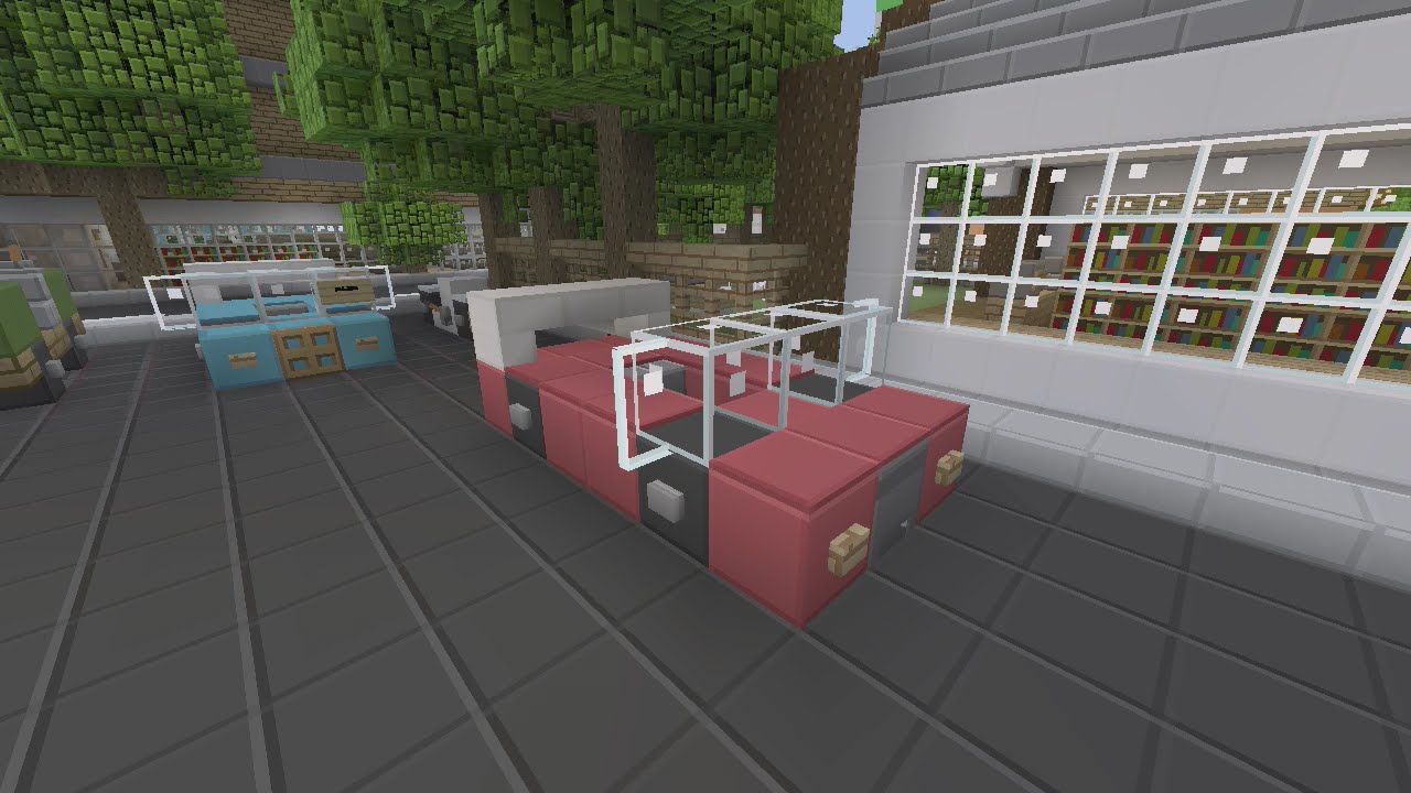 Minecraft Tutorials - How To Build A Sports Car - YouTube