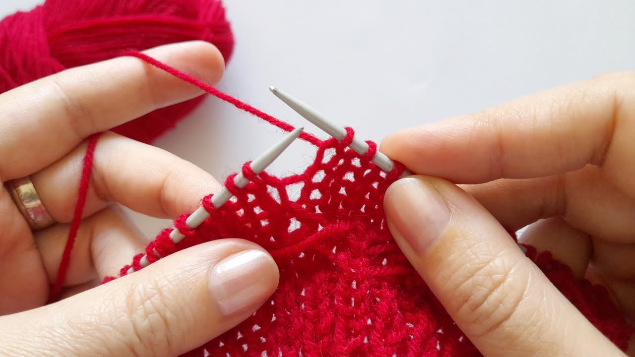 Easy And Beautiful knitting pattern - YouTube