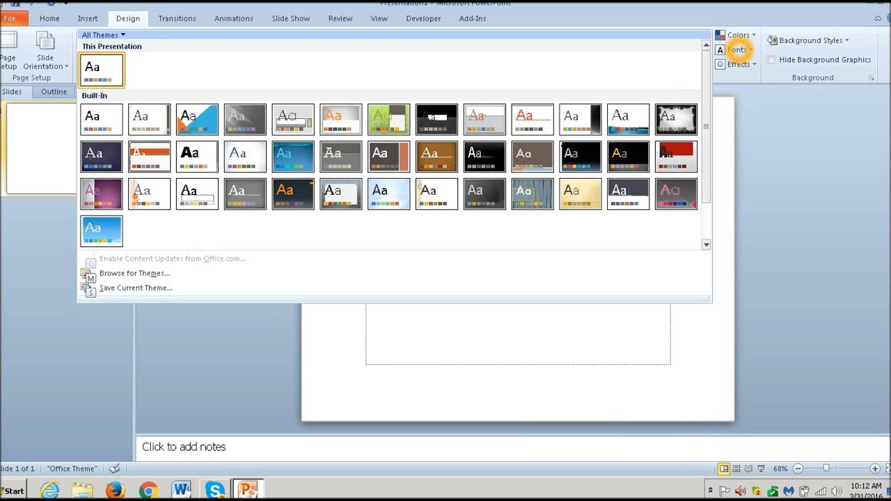 Keyboard commands to get started in PowerPoint - YouTube