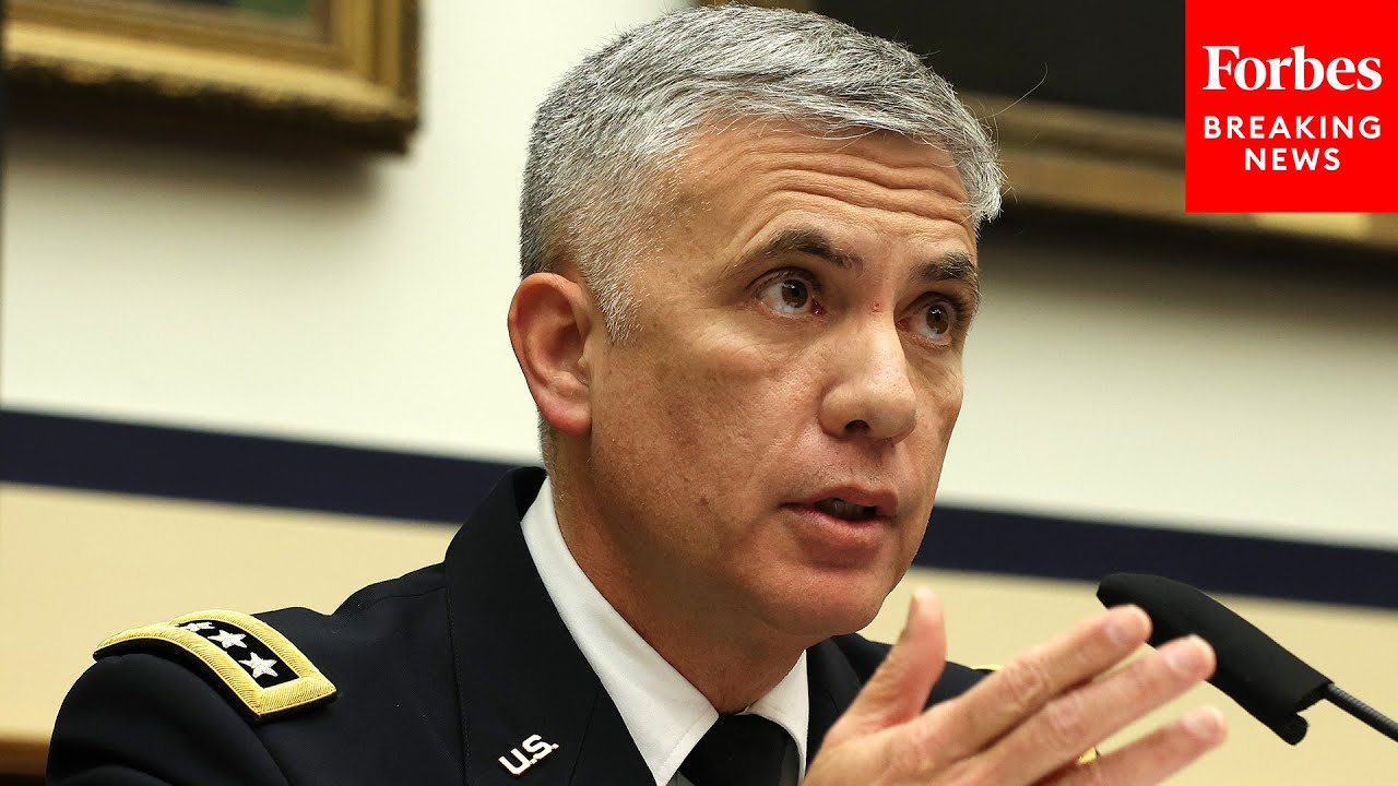 NSA Director Paul Nakasone Testifies During House Hearing On Defense ...