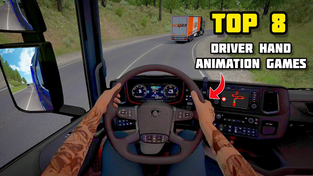 Top 8 🚘 Driver Hand Animation Driving Simulator Games Android & ios ...