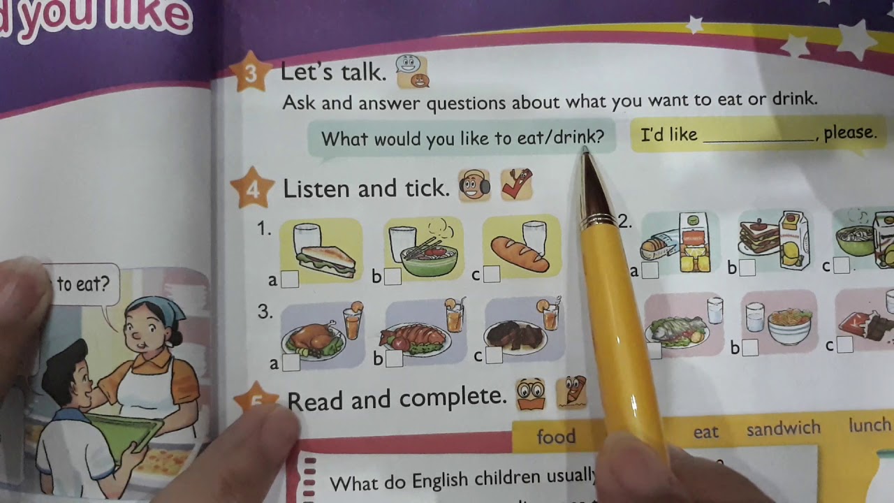 Tiếng Anh lớp 5 Unit 17 lesson 1 - YouTube