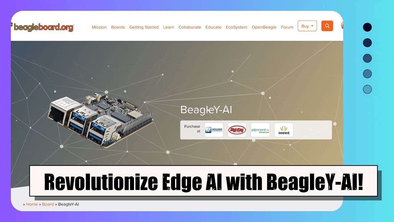 Discover BeagleY-AI: A $70 Board with 4 TOPS of Edge AI Acceleration ...