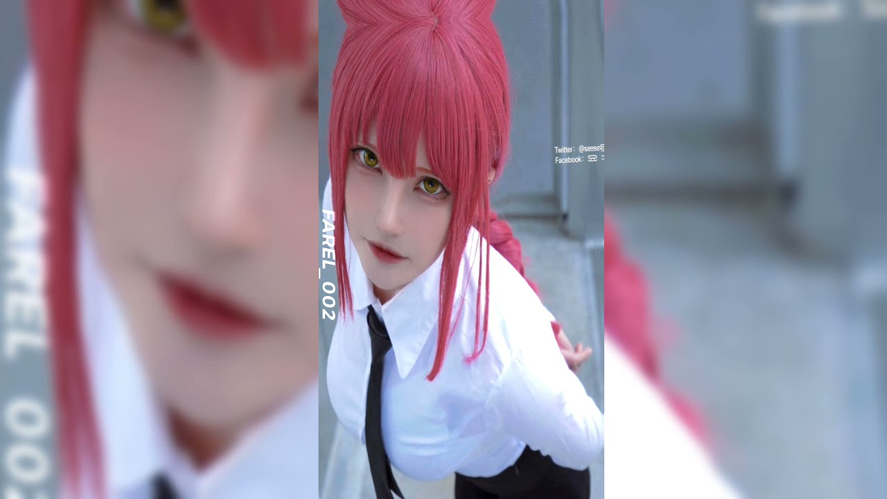 PRESET ALIGHT MOTION COSPLAY ANIME || SENYAMIKU 😍 COSPLAY MAKIMA ️ ...