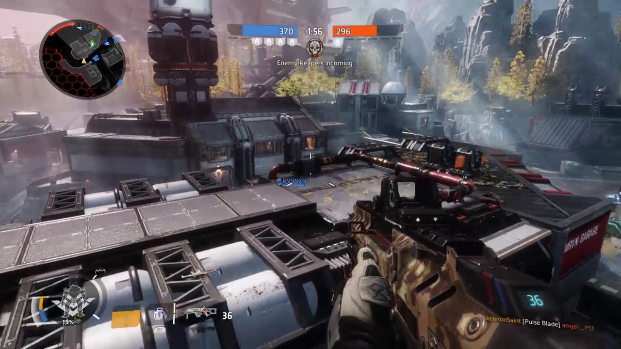 YOU CALL THAT A KNIFE?!?! Titanfall 2 Pilot eject + kill with pulse blade - YouTube