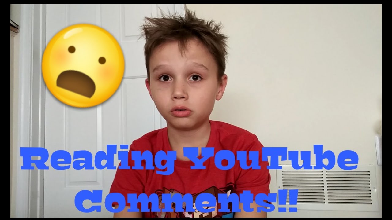READING YOUR YOUTUBE COMMENTS!! #1 - YouTube