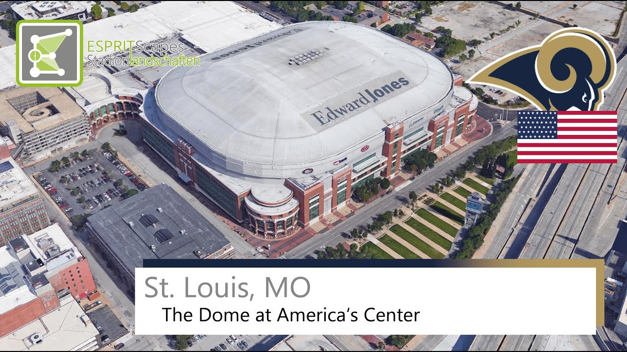 The Dome at America's Center | St. Louis Rams | 2015 - YouTube
