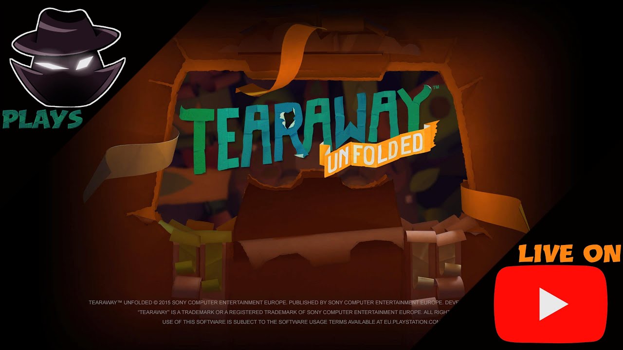 Tabreez Plays Tearaway: Unfolded Live Part 4 - YouTube