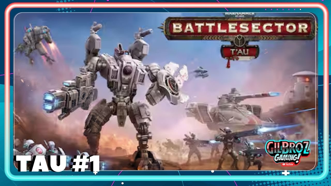 Warhammer 40k Battle Sector Gameplay Let's Try Tau! - YouTube