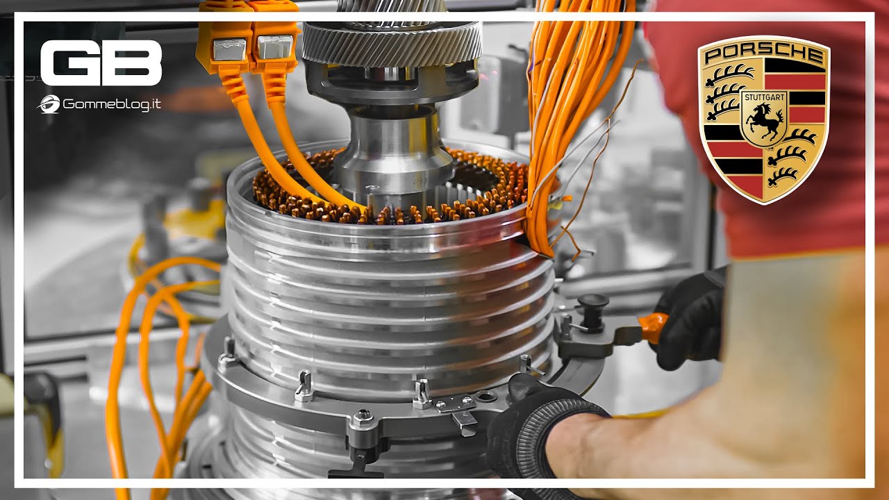 How Porsche Makes The World's Most Advanced Electric Motor - YouTube