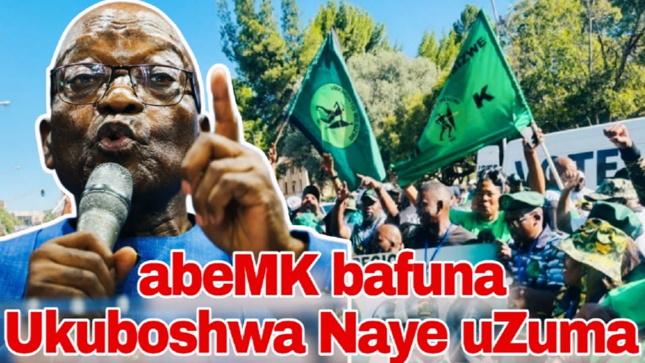 abeMK Bathi Uma eboshwa uZuma Bafuna Ukuboshwa Naye.. - YouTube