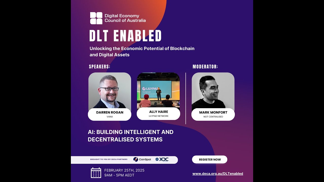 DLT Enabled - AI: Building Intelligent and Decentralised Systems - YouTube