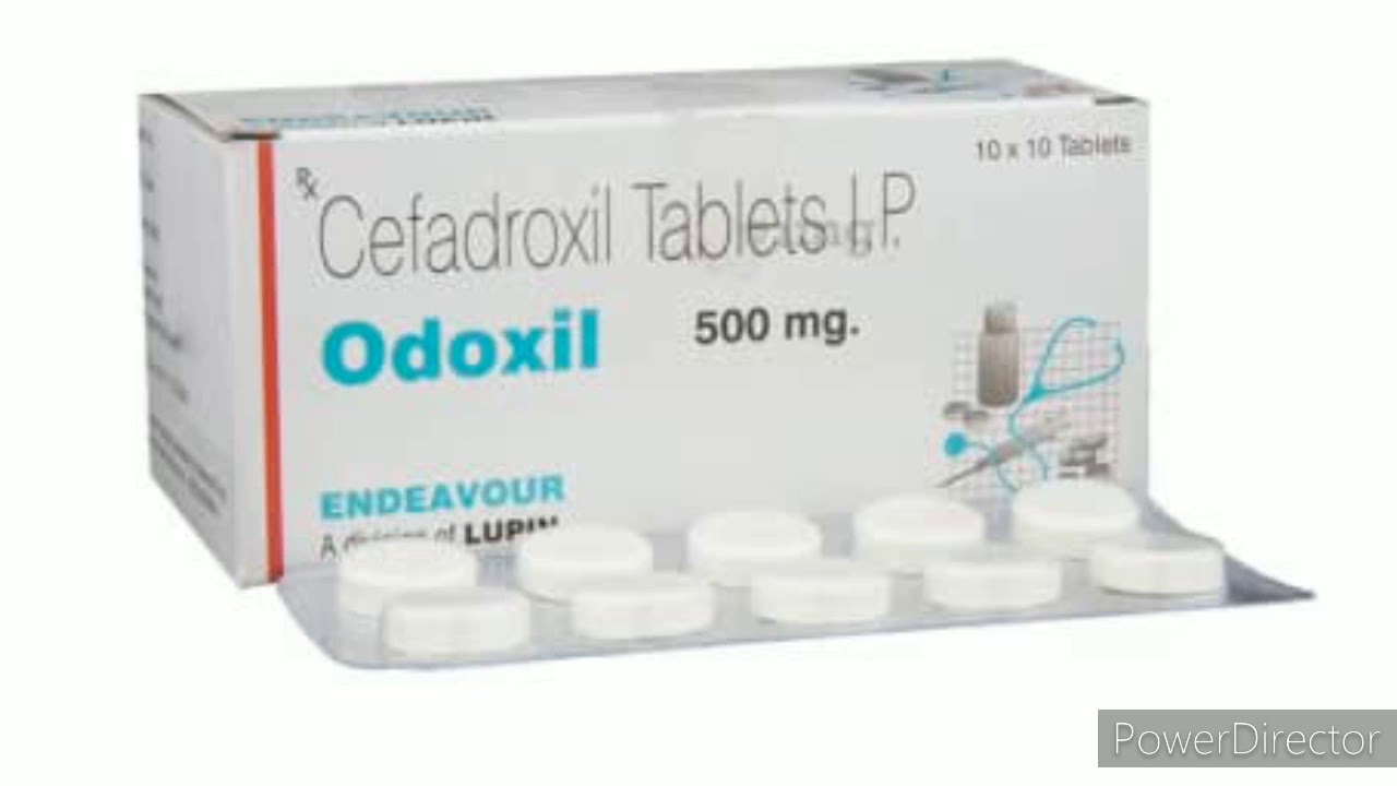 Odoxil Tablets for bacterial infection in Tonsillitis,folliculitis ...