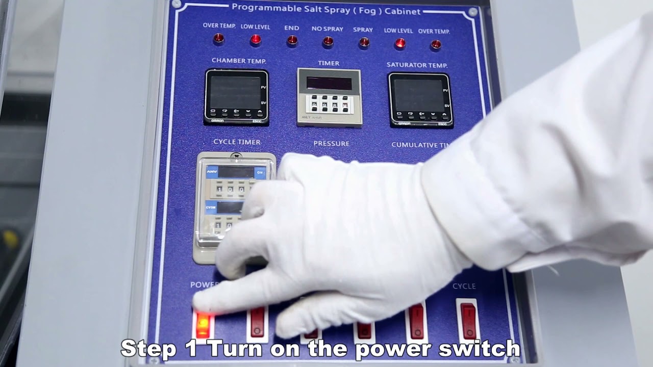 Salt Spray Test - YouTube