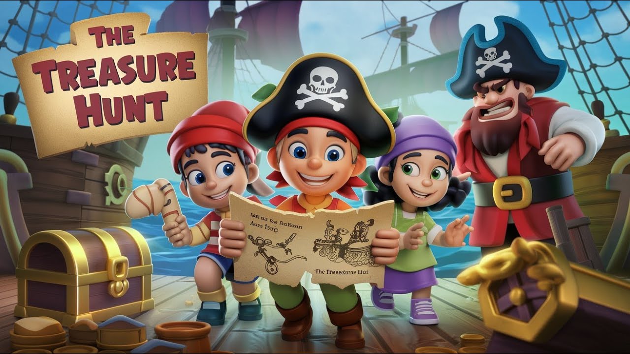 The Pirate’s Treasure Map | Epic Adventure & Hidden Treasure for Kids ...