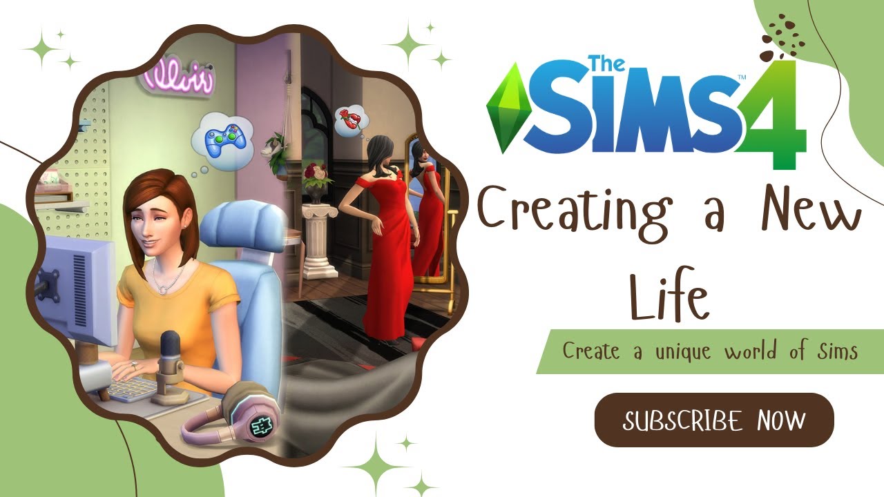 Creating a New Life in Infinity The Sims 4 - YouTube