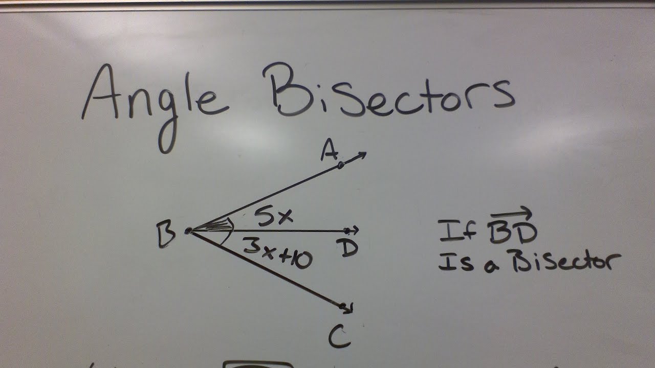 Angle Bisectors - YouTube
