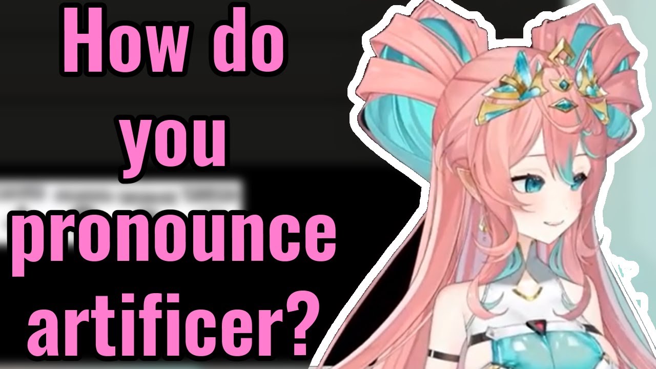 How do you pronounce artificer? - YouTube